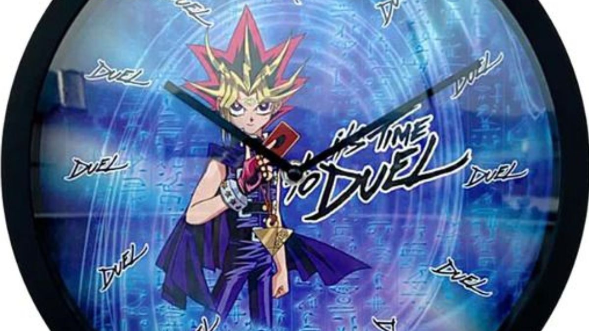 It's time to Duel! Grab your own Yu-Gi-Oh "Duel Clock" featuring the ...